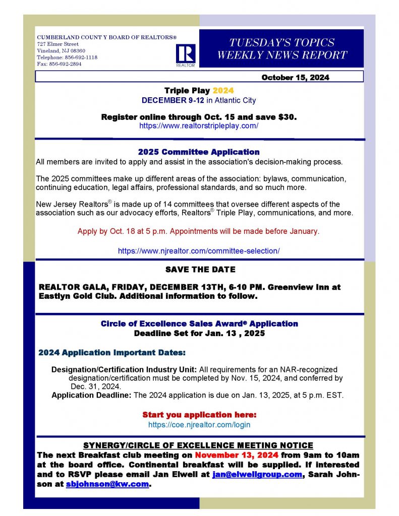 Welcome to Cumberland County Board of Realtors - Cumberland County ...